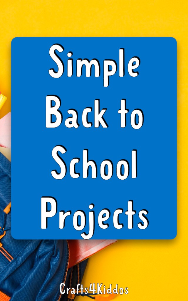 How to Make Fun and Creative Back to School Crafts - Crafts4Kiddos