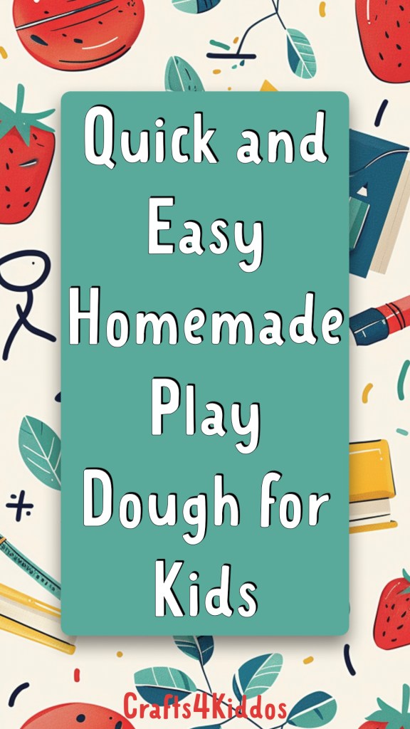 How to Make Easy Homemade Play Dough